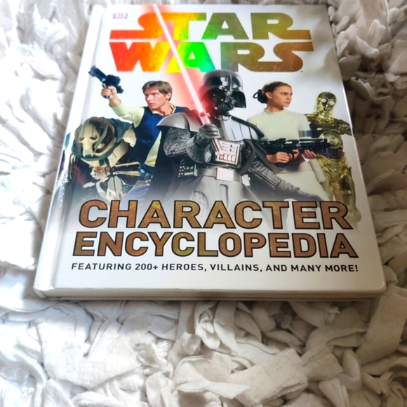 Disney | Other | Lot Of 2star Wars Character Encyclopedia Star Wars ...